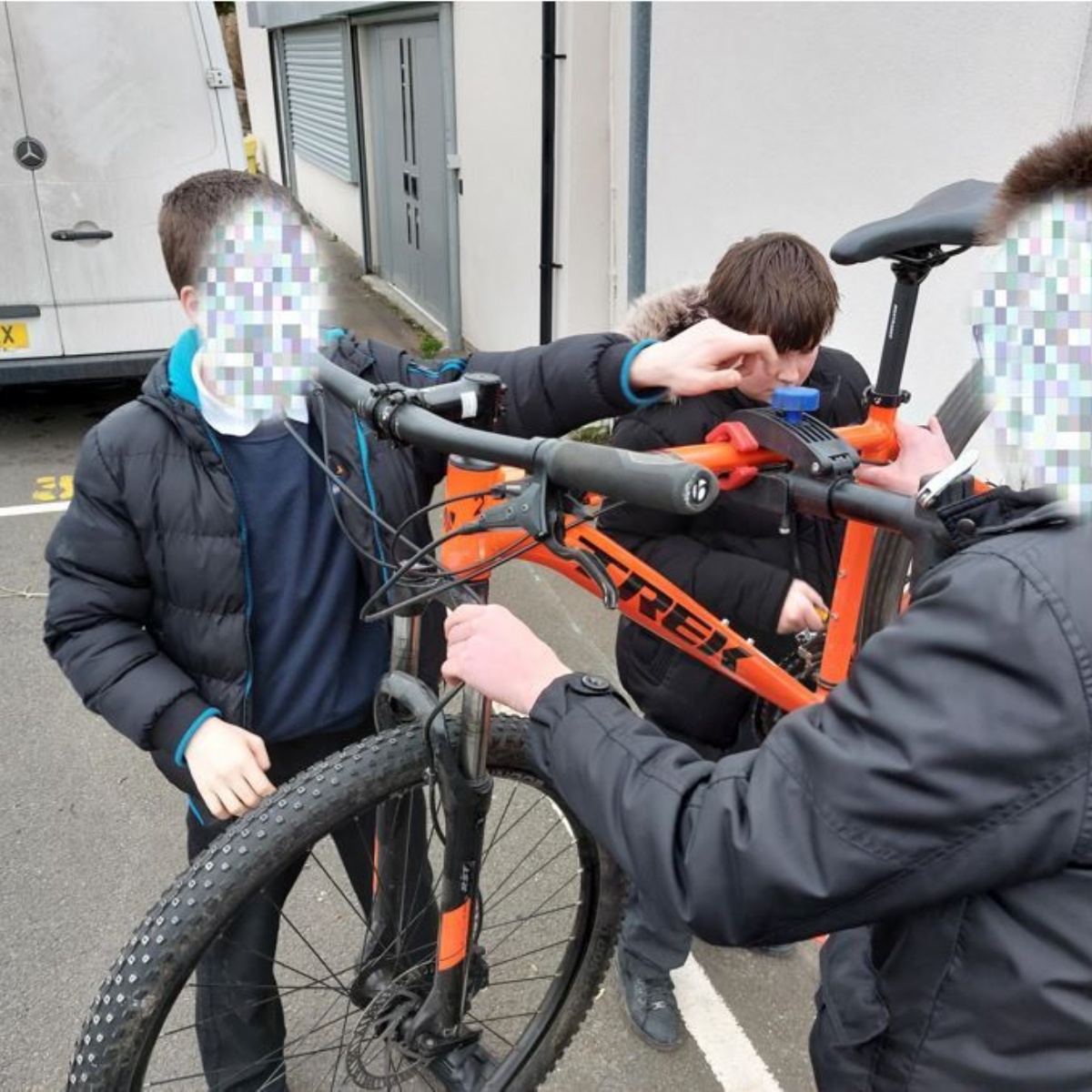 Trinity Academy Newcastle Upper Site - On Yer Bike!